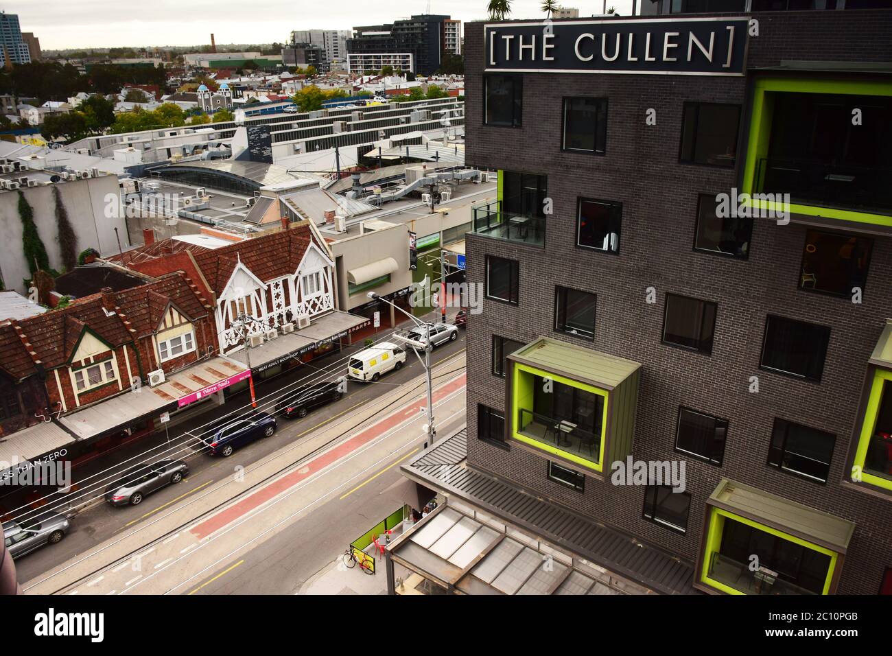 Melbourne street scene hi-res stock photography and images - Alamy