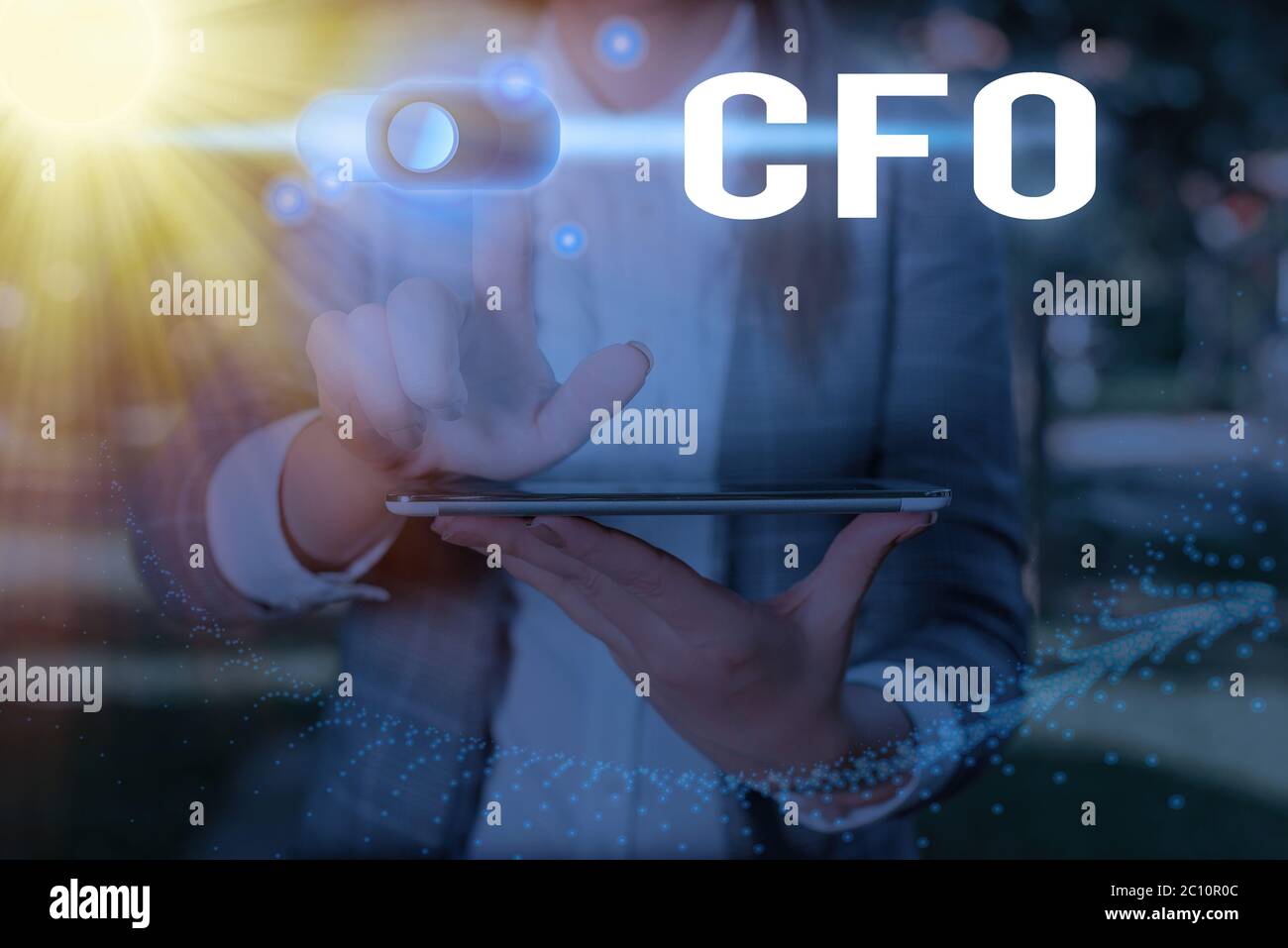 Text sign showing Cfo. Business photo text chief financial officer ...