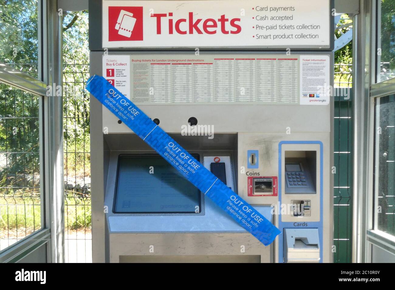 Ticket tape machine hi-res stock photography and images - Alamy