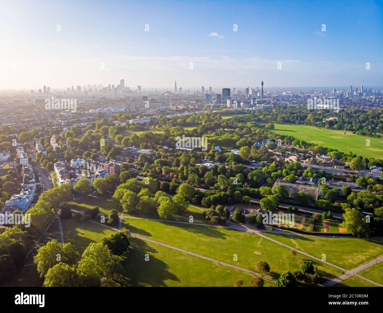 Sunrise in primrose hill hi-res stock photography and images - Alamy