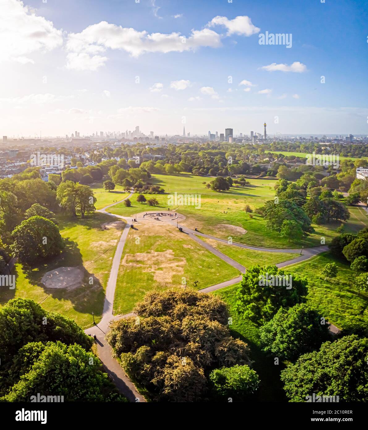 Sunrise in primrose hill hi-res stock photography and images - Alamy