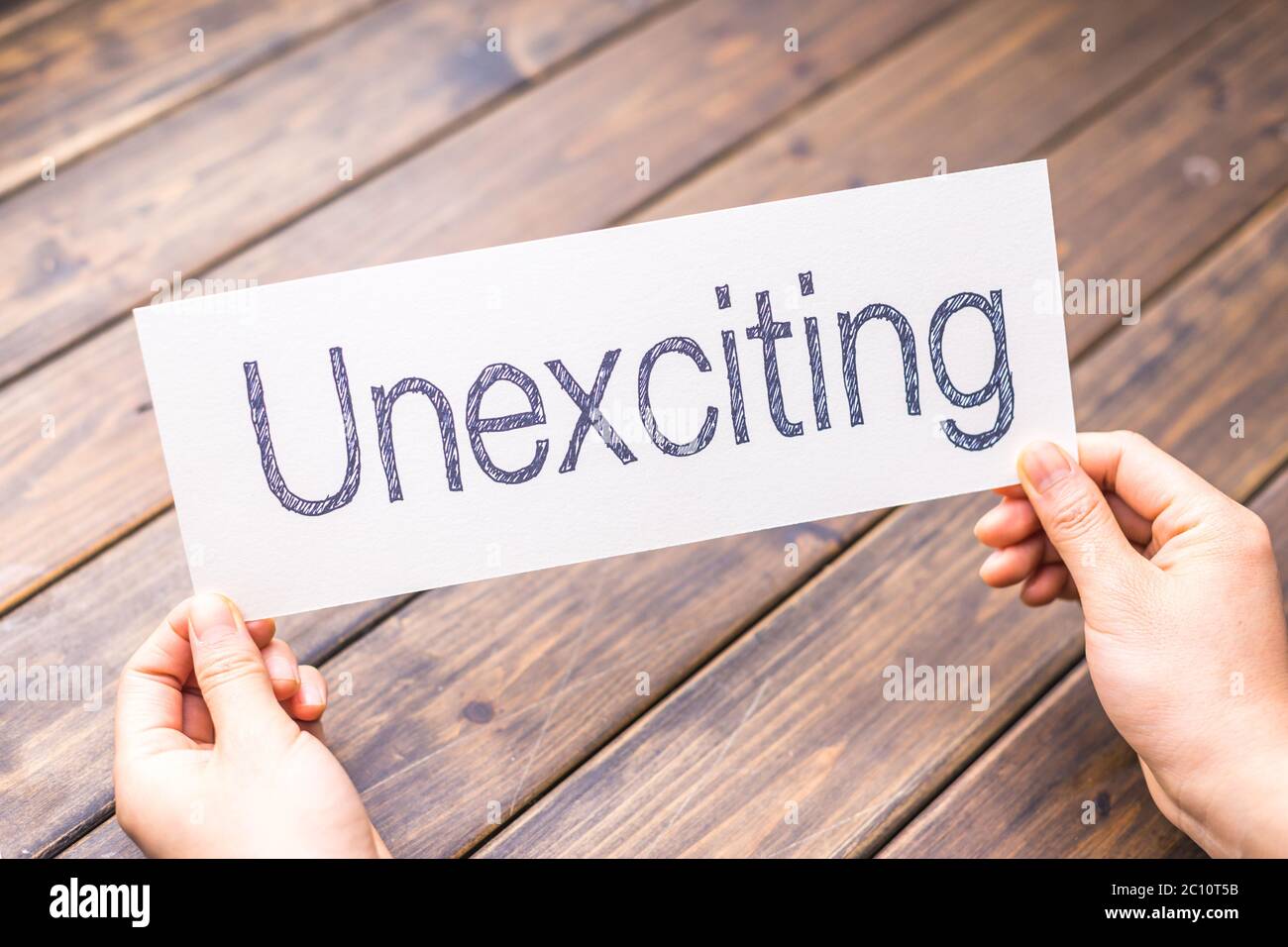 Unexciting hi-res stock photography and images - Alamy