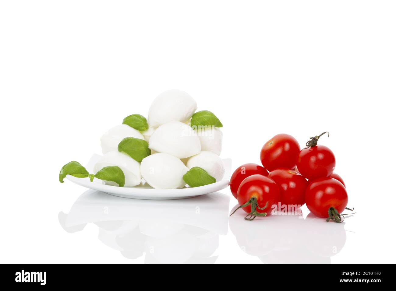 Fresh caprese salad extra hi-res stock photography and images - Alamy