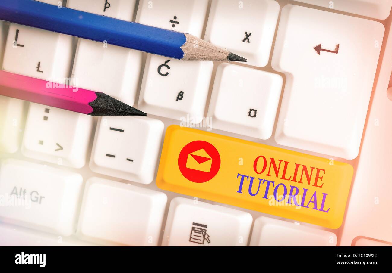 Tutorial individual hi-res stock photography and images - Alamy