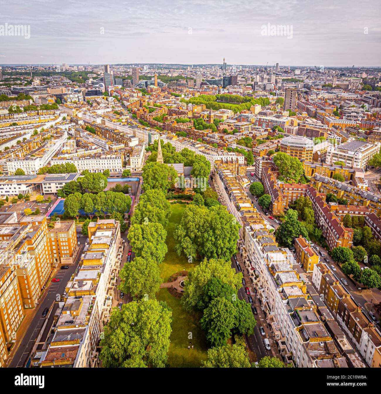 Pimlico london aerial hi-res stock photography and images - Alamy