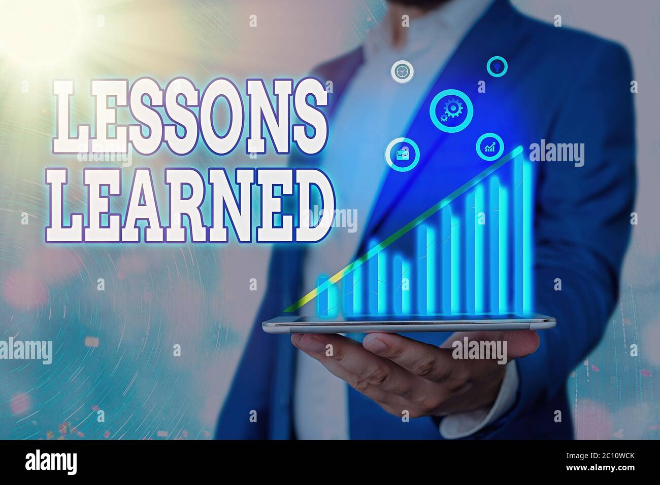 Handwriting text writing Lessons Learned. Conceptual photo experiences ...