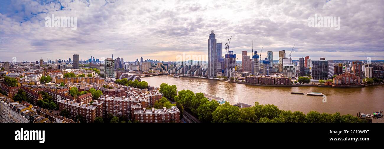 Aerial view of central London, UK Stock Photo - Alamy