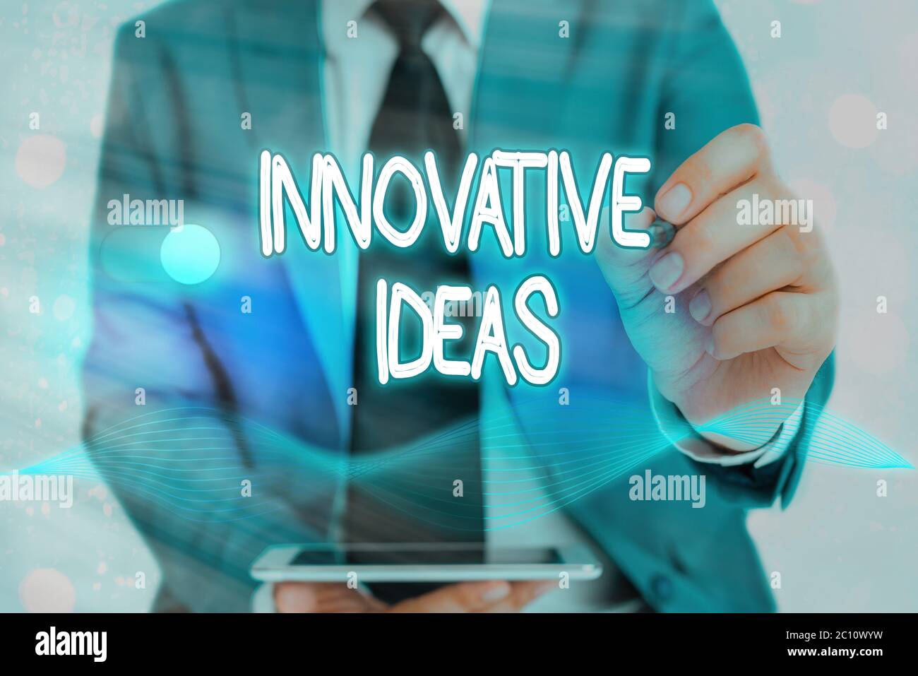 Writing note showing Innovative Ideas. Business concept for concepts ...