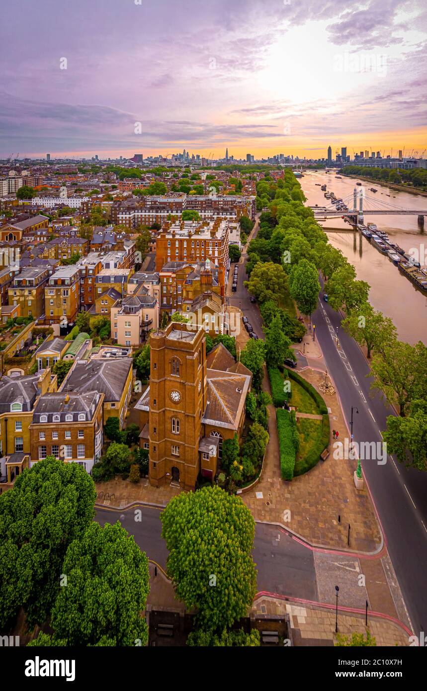 Chelsea old church street hi-res stock photography and images - Alamy