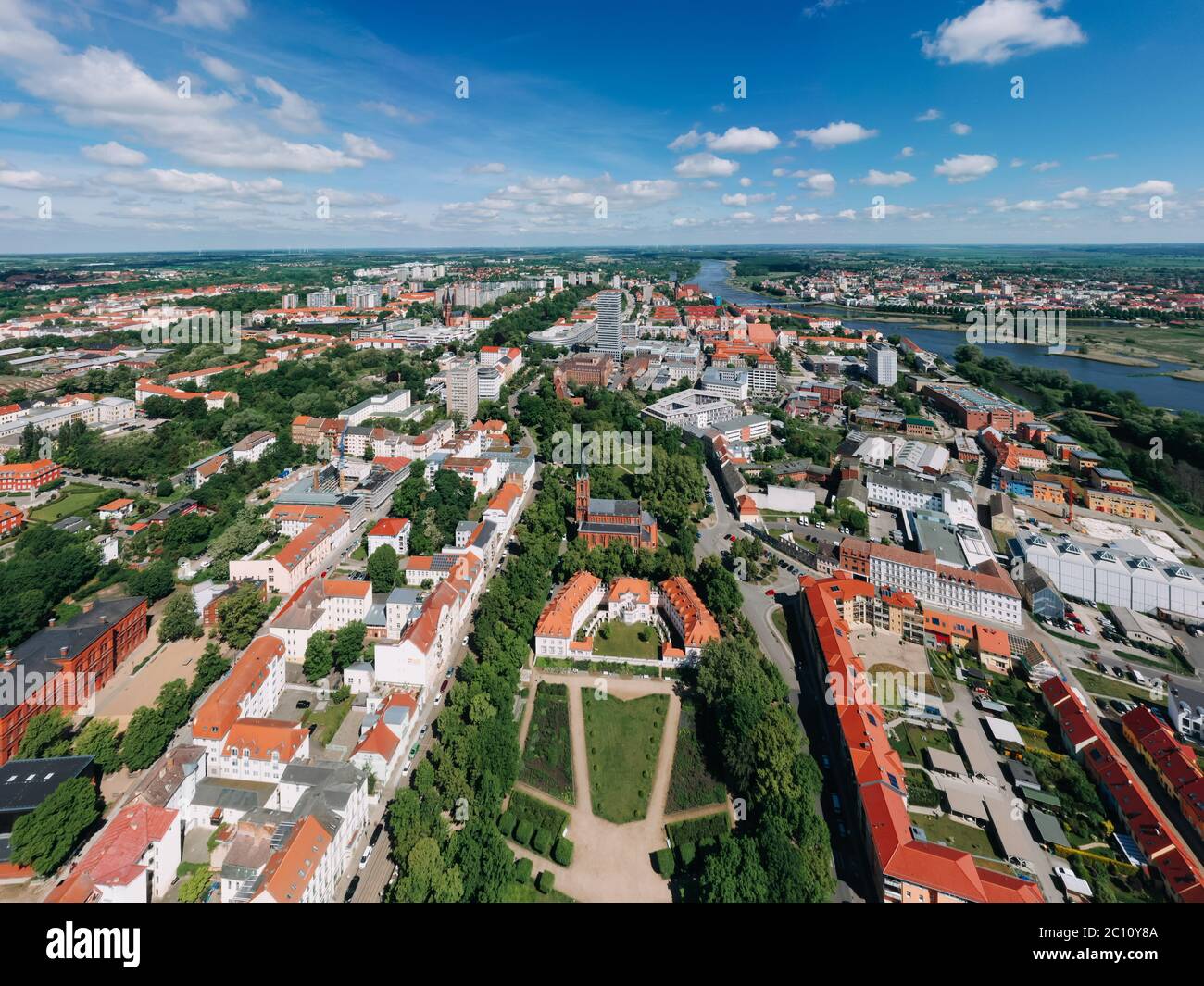 Frankfurt oder aerial hi-res stock photography and images - Alamy