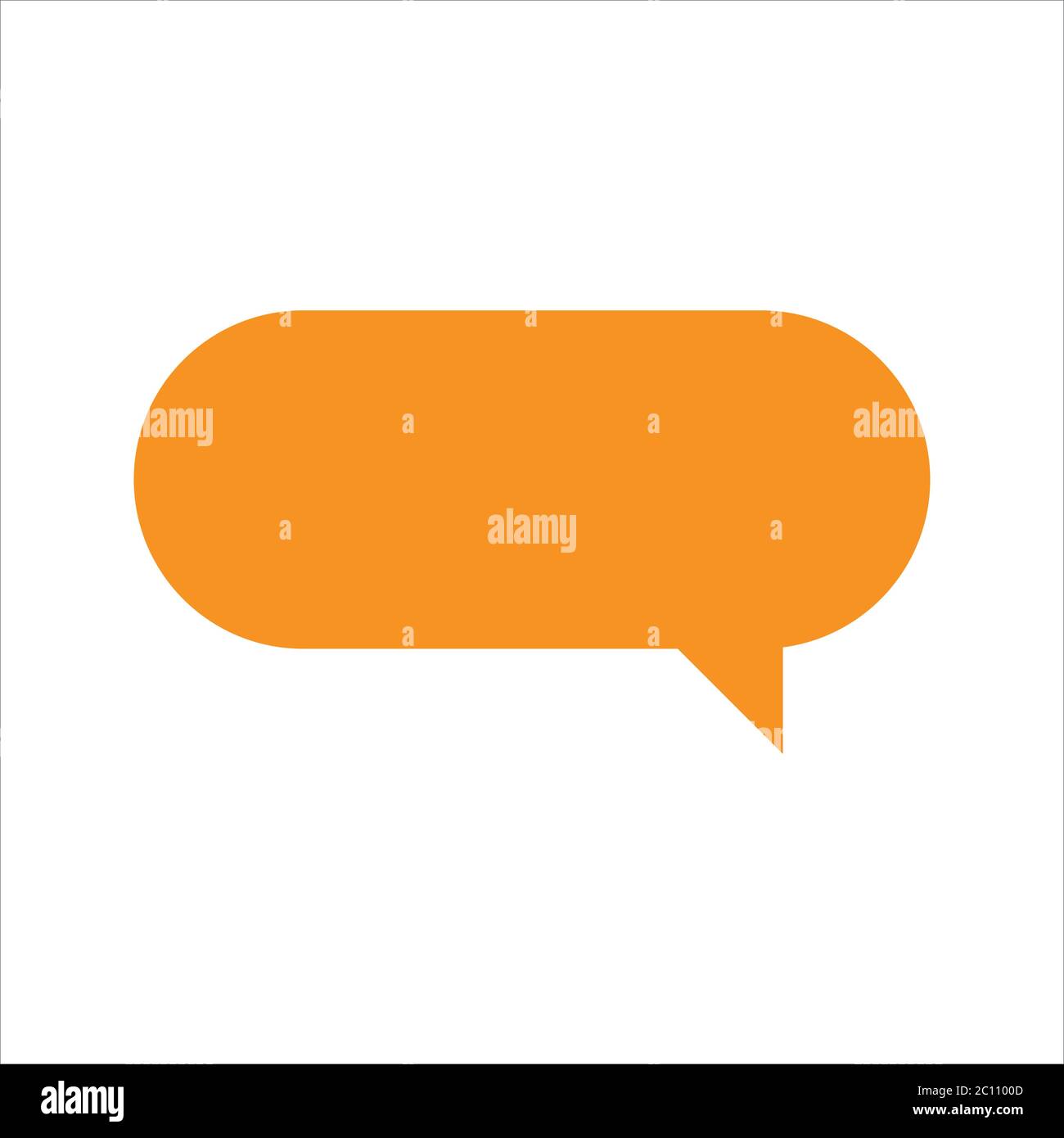 Speech bubble talk symbol vector Stock Vector Image & Art - Alamy