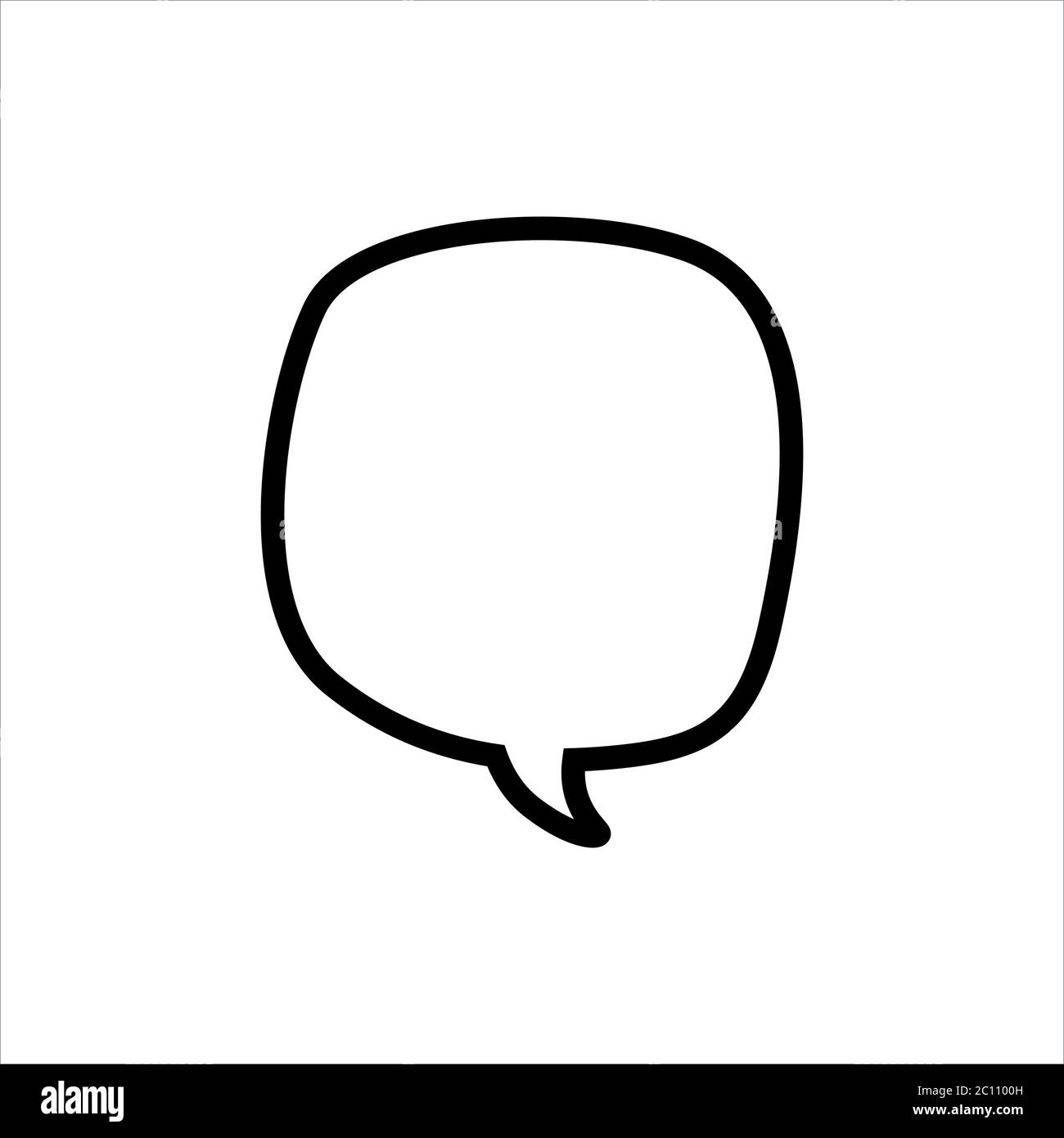 Talk symbol Black and White Stock Photos & Images - Alamy