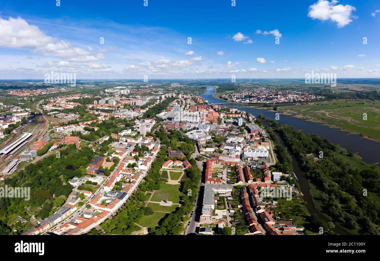 cityscape photo of Frankfurt Oder, Germany on Poland border Stock Photo ...
