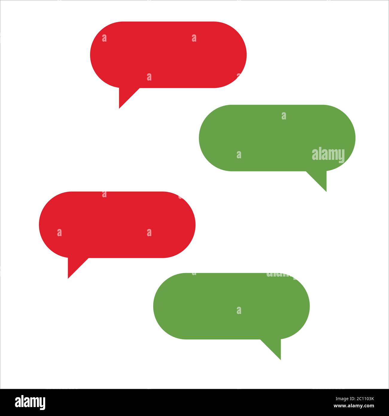 Speech bubble talk symbol vector Stock Vector Image & Art - Alamy