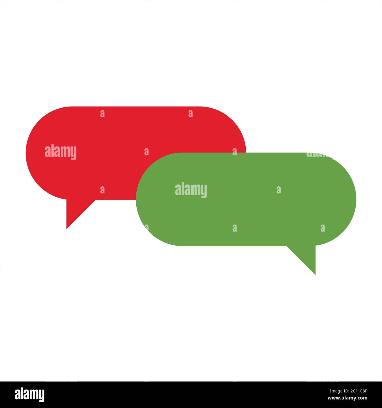 Speech bubble talk symbol vector Stock Vector Image & Art - Alamy