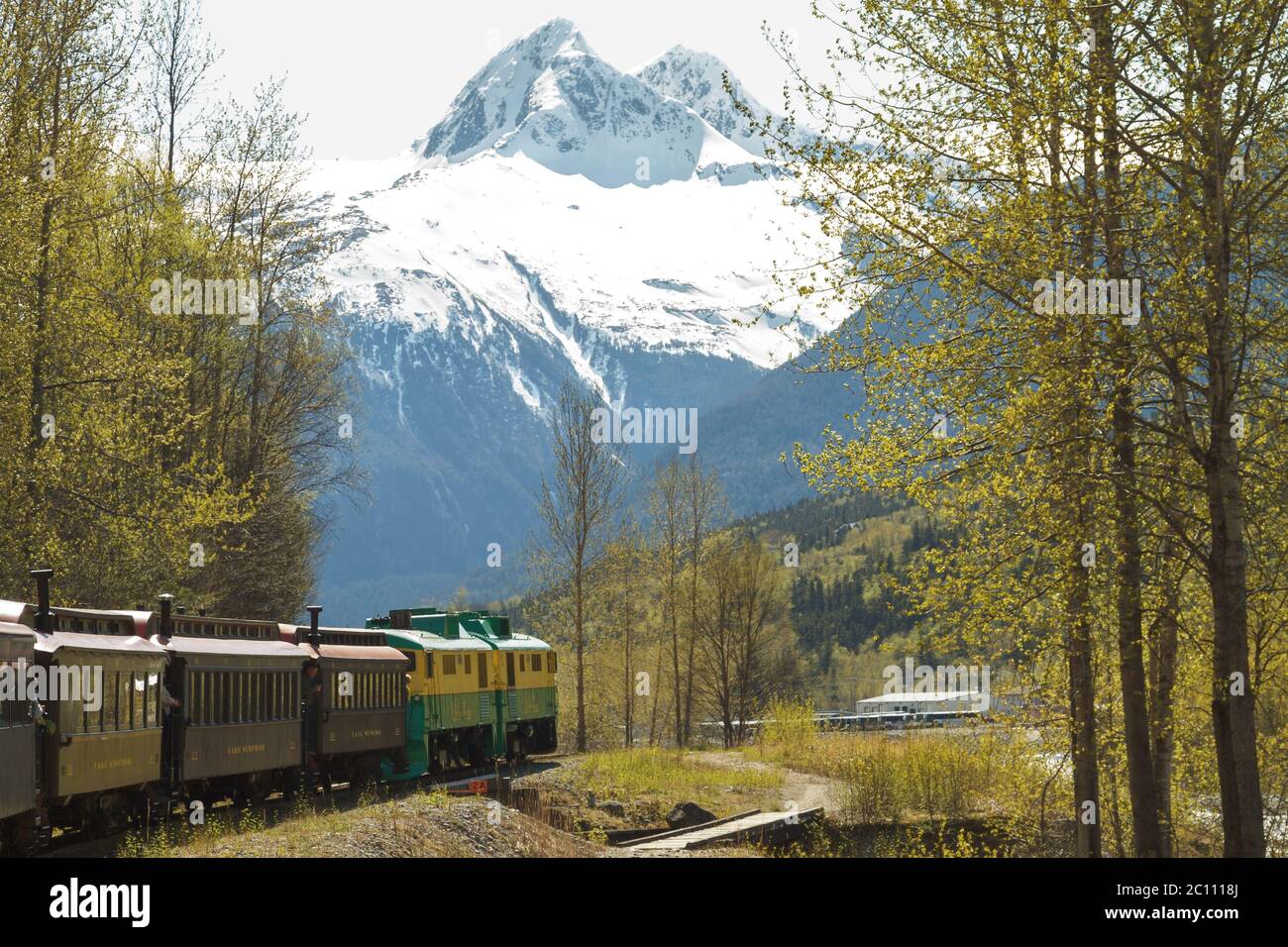 White pass and yukon route railroad hi-res stock photography and images ...