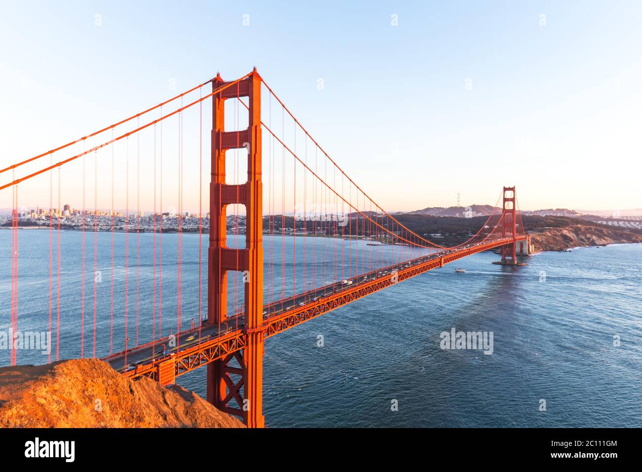 Gold gate bridge structure hi-res stock photography and images - Alamy