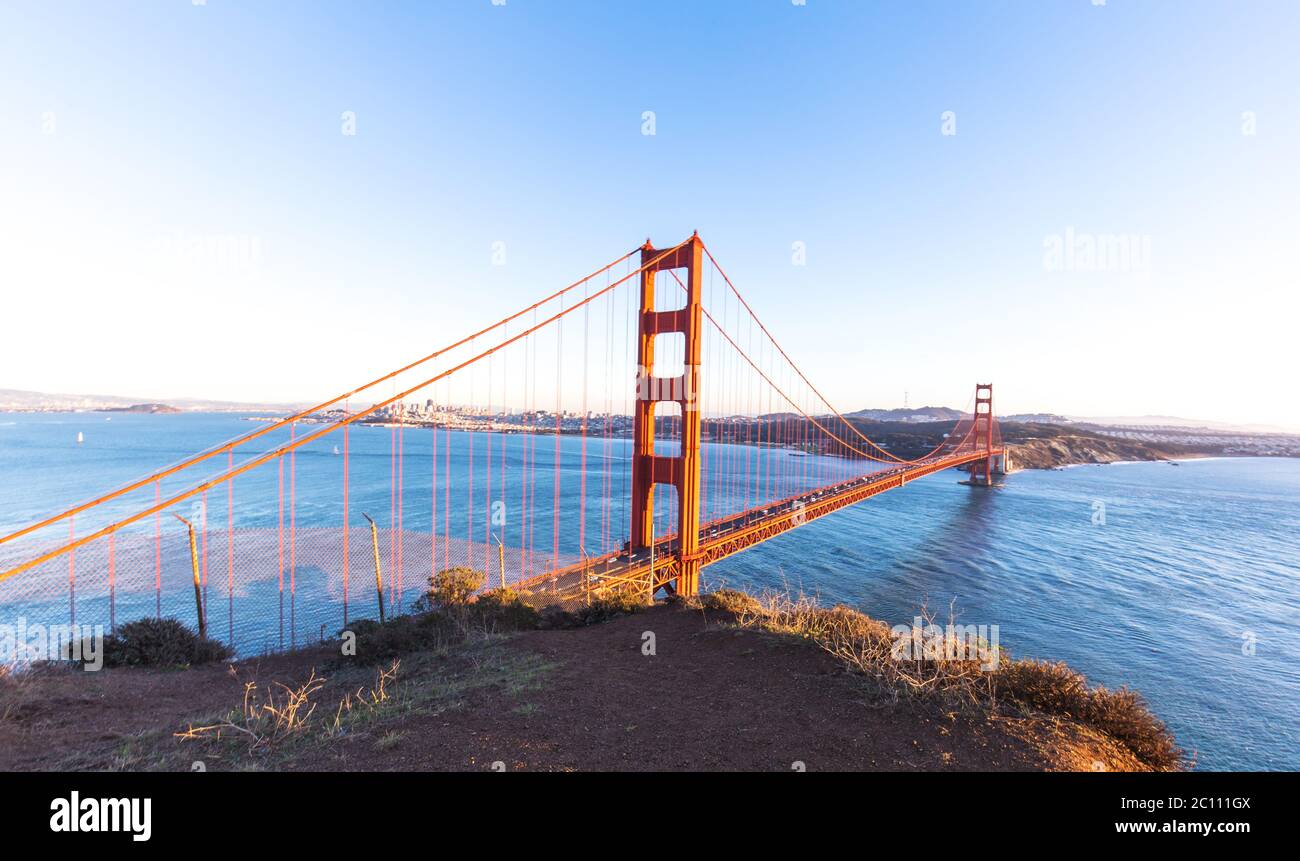 Gold gate bridge structure hi-res stock photography and images - Alamy