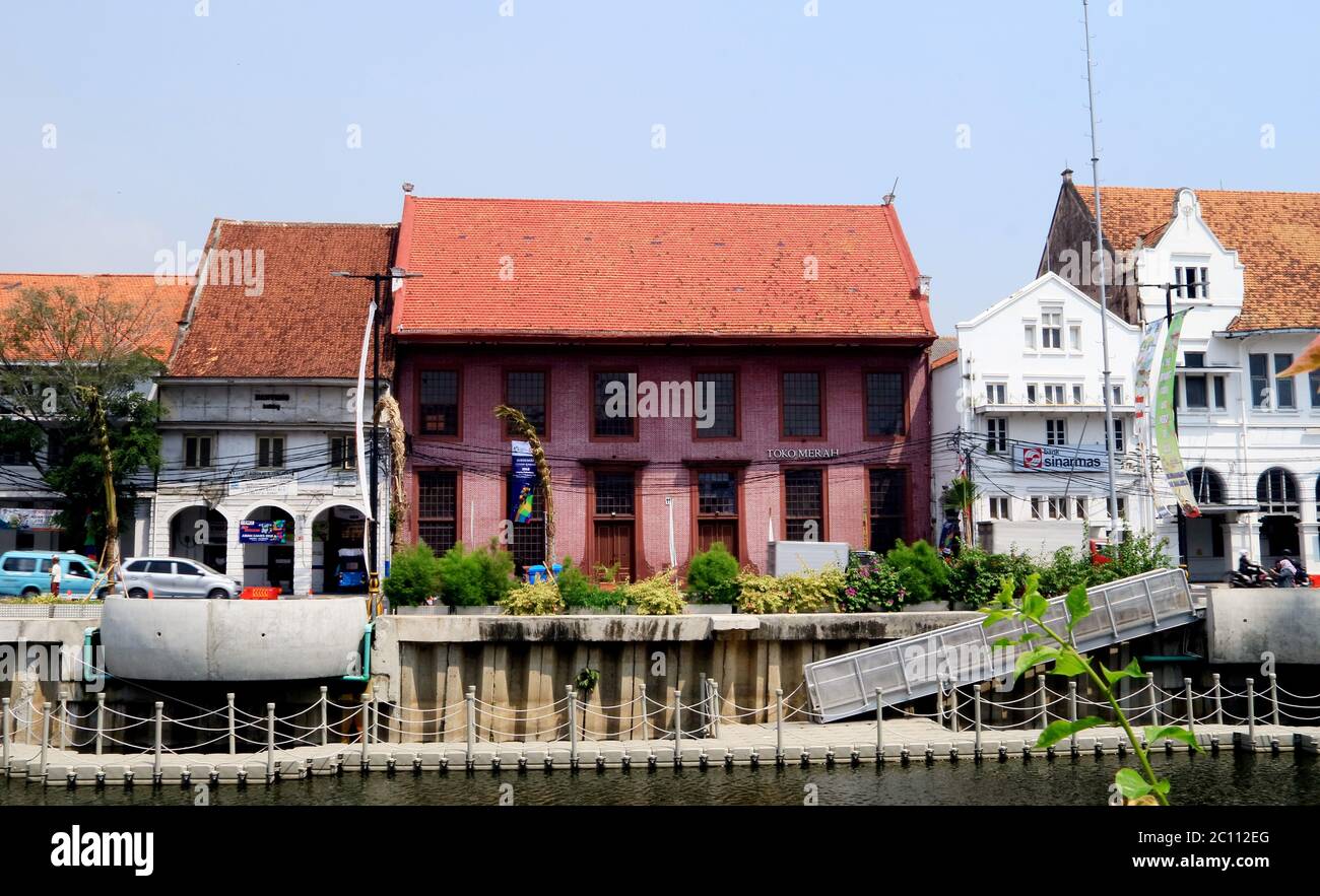 Toko merah building hi-res stock photography and images - Alamy
