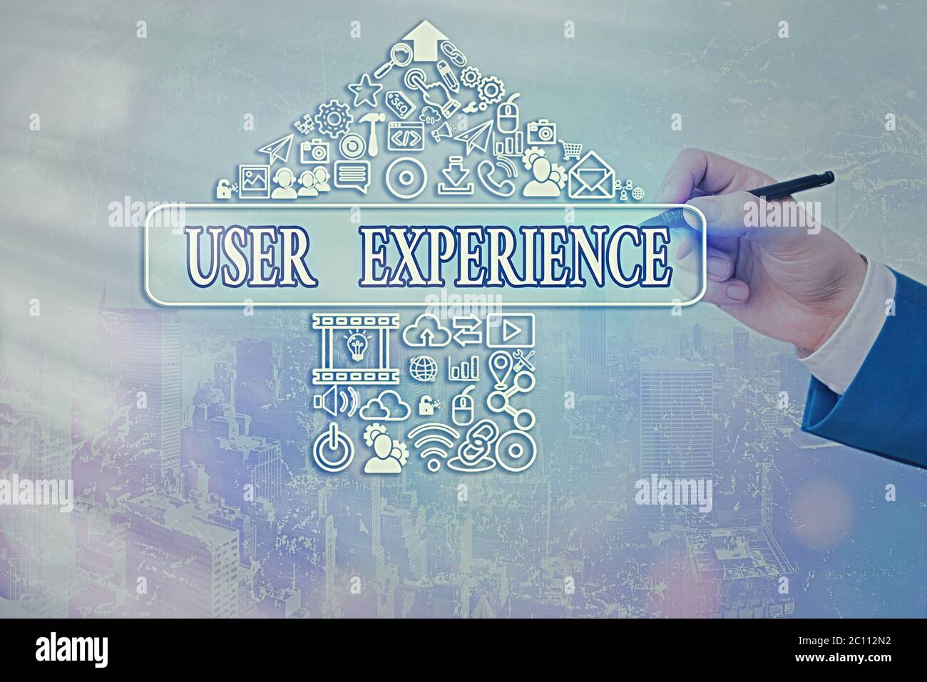 Handwriting text writing User Experience. Conceptual photo how an ...