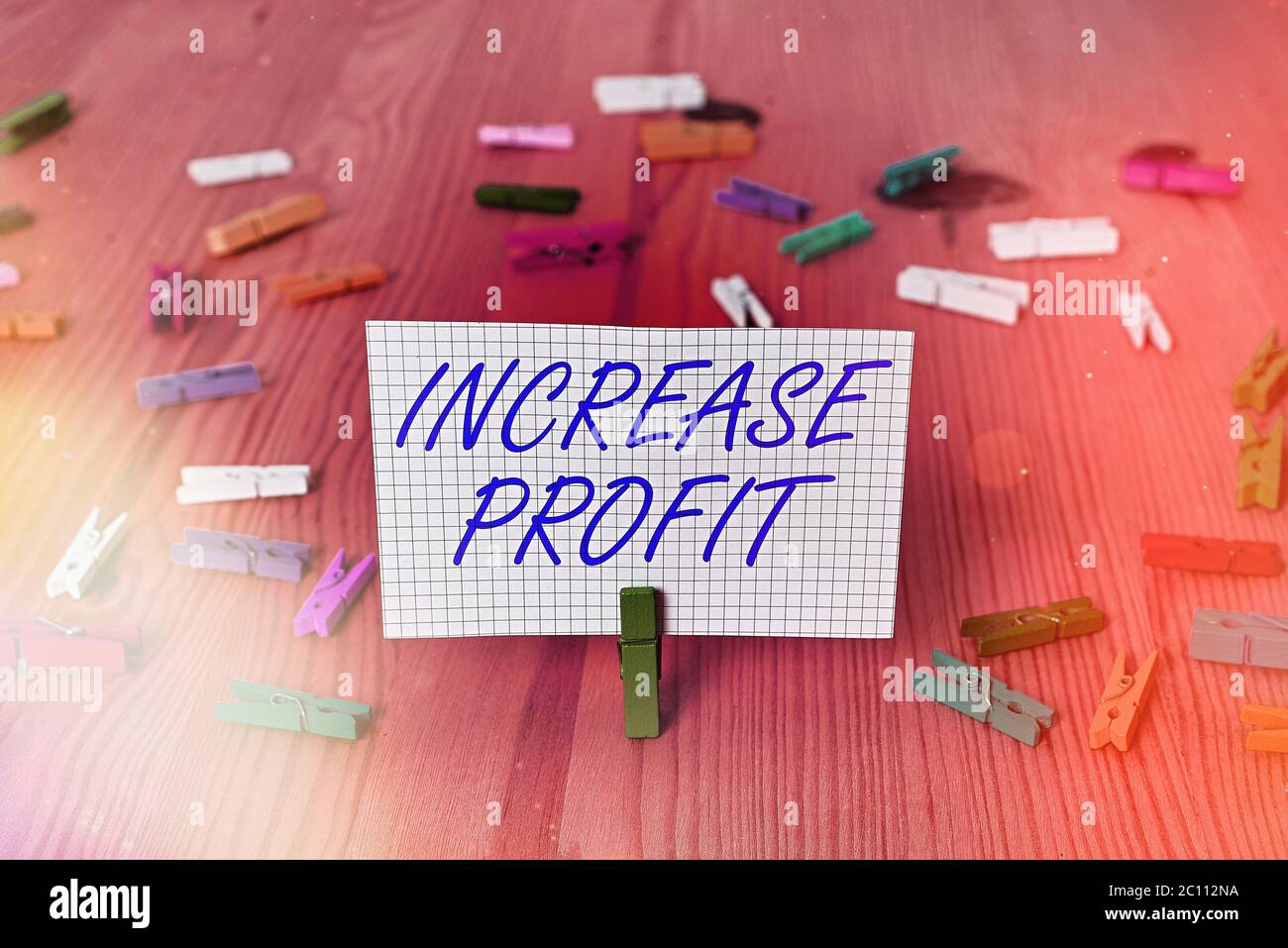 Handwriting text Increase Profit. Conceptual photo growth in amount of ...