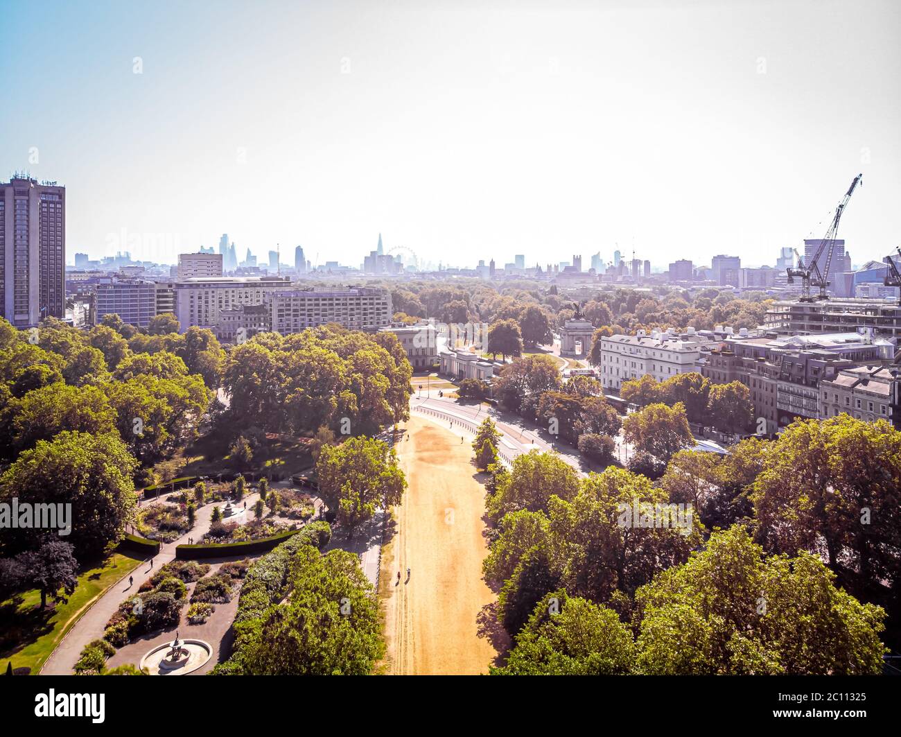 Mayfair aerial hi-res stock photography and images - Alamy
