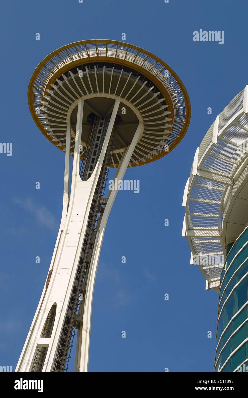 Seattle tower space hi-res stock photography and images - Alamy