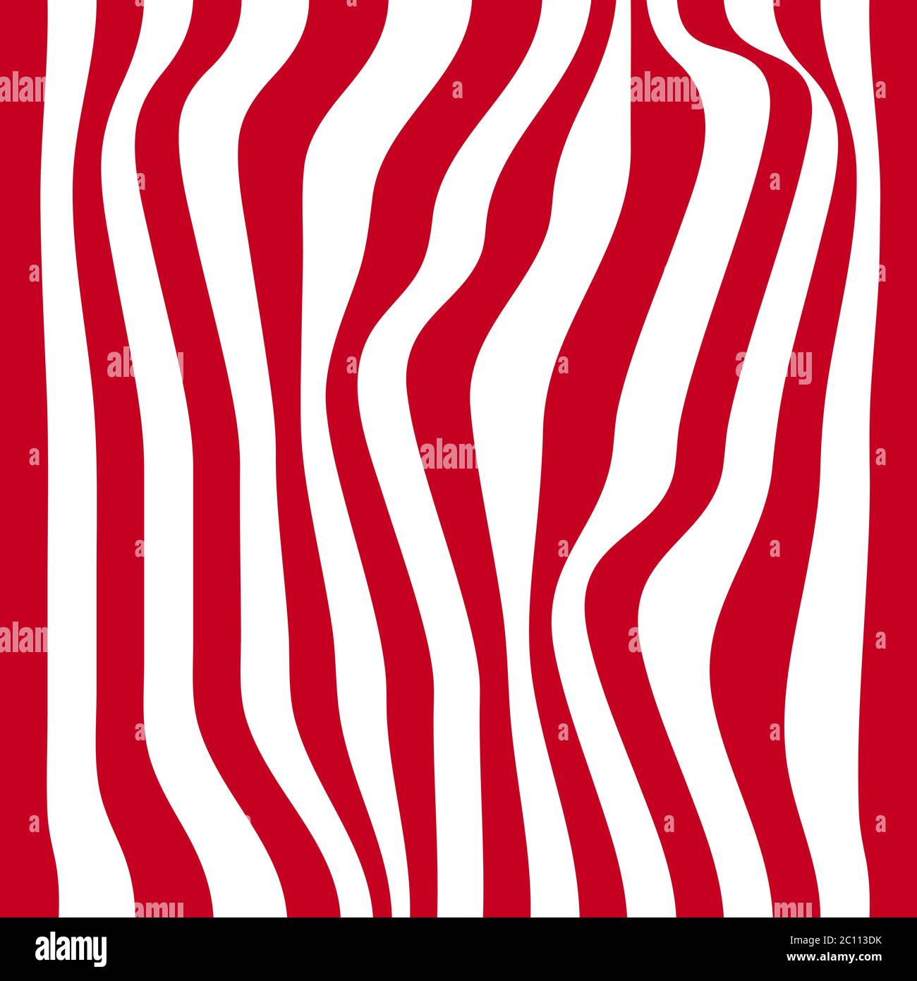 Striped abstract background. red and white zebra print. Vector ...
