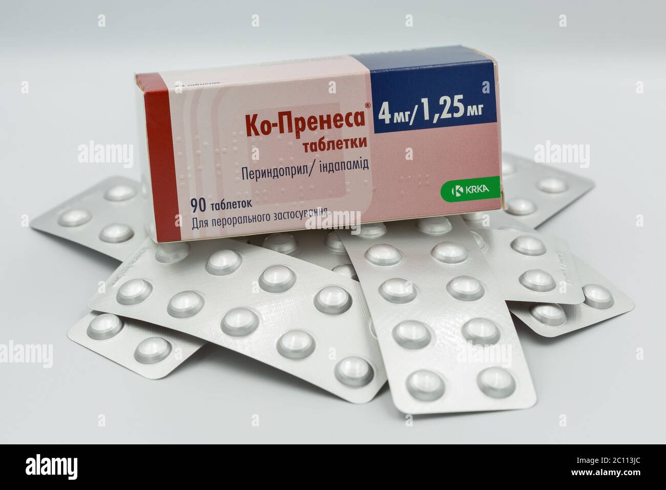 Perindopril tablets hi-res stock photography and images - Alamy