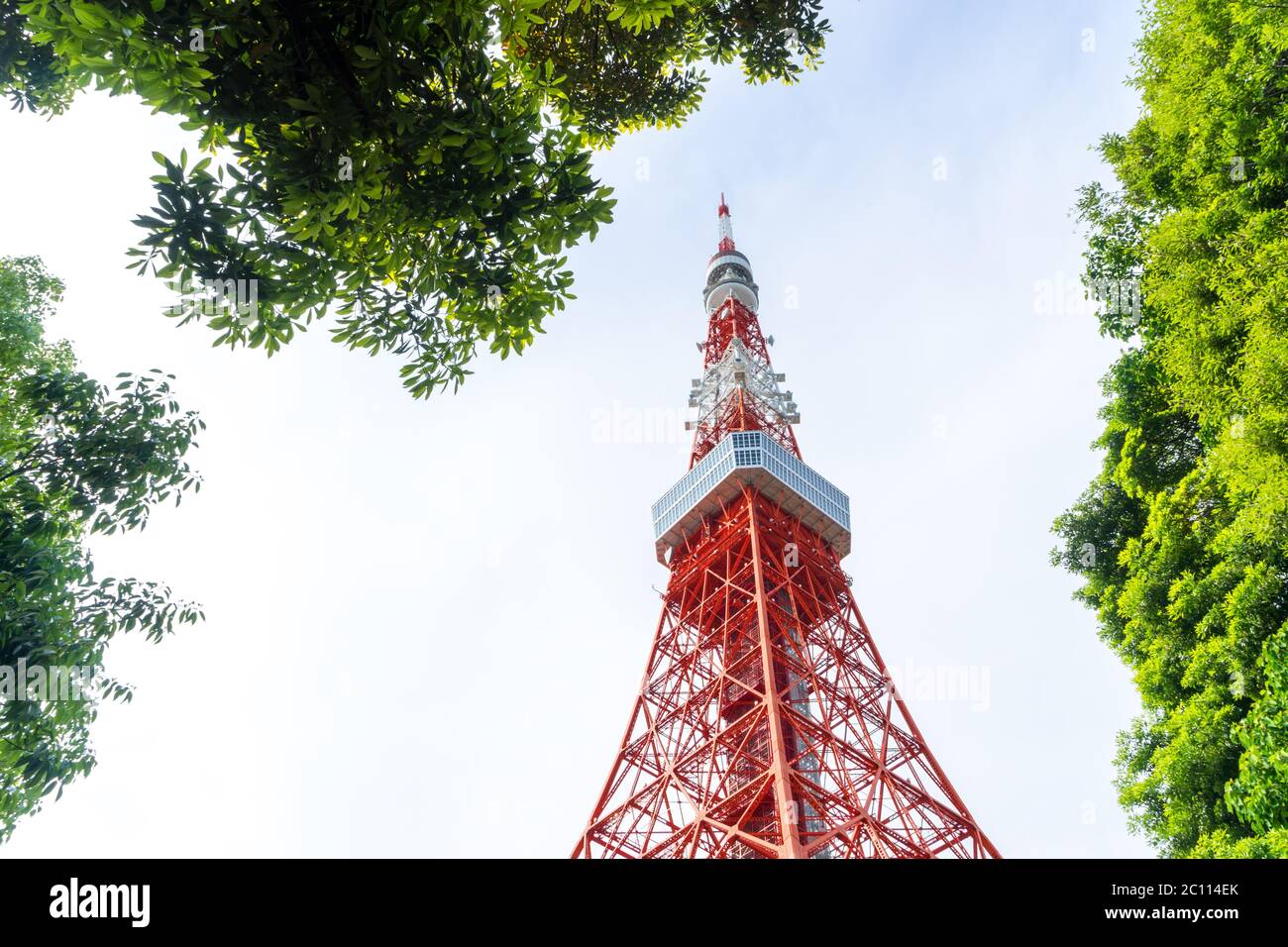 Tokyo tower close up hi-res stock photography and images - Alamy