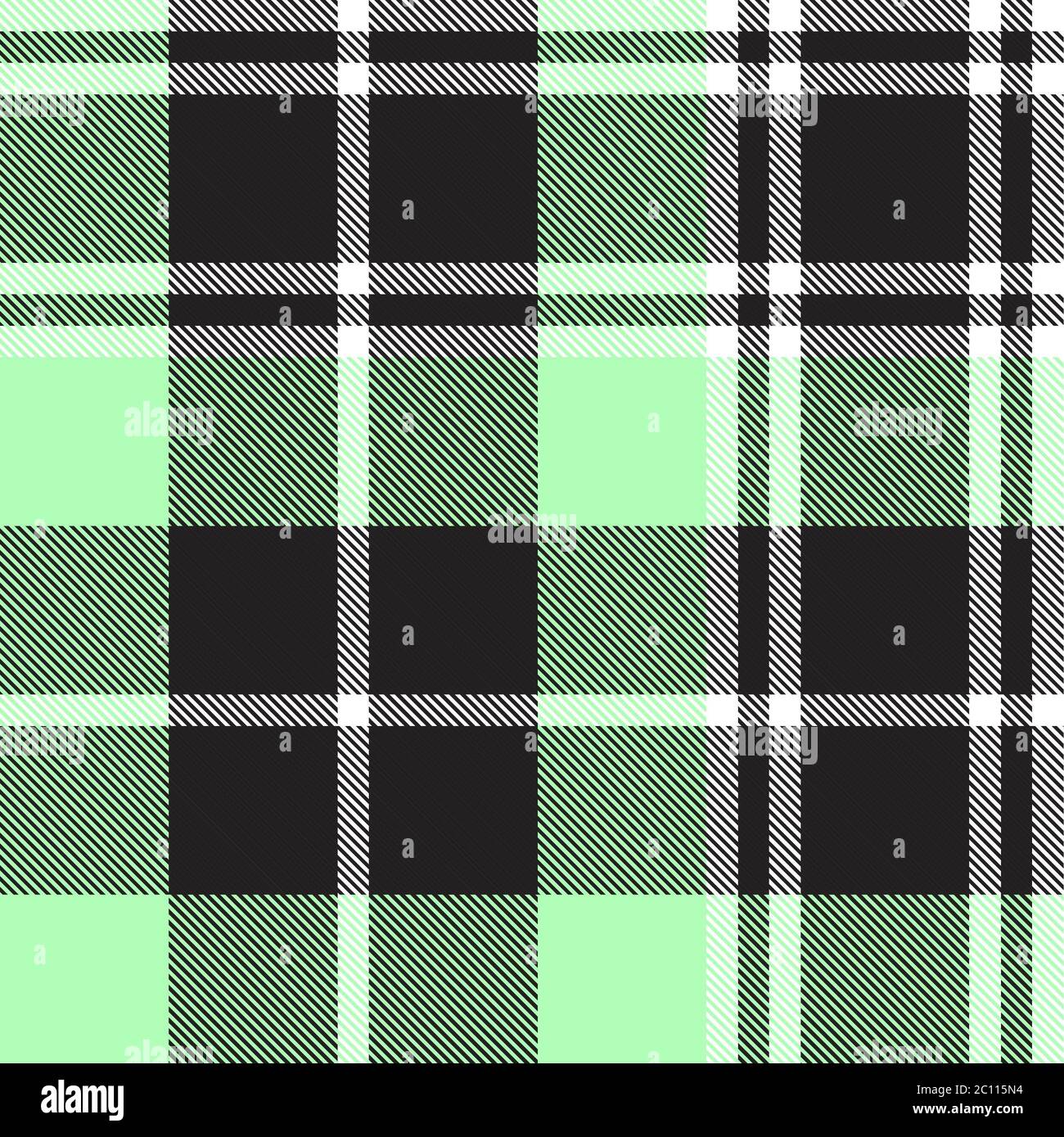 Green Plaid, checkered, tartan seamless pattern suitable for fashion ...