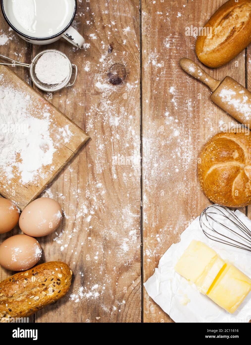 Old bakery tools hi-res stock photography and images - Alamy