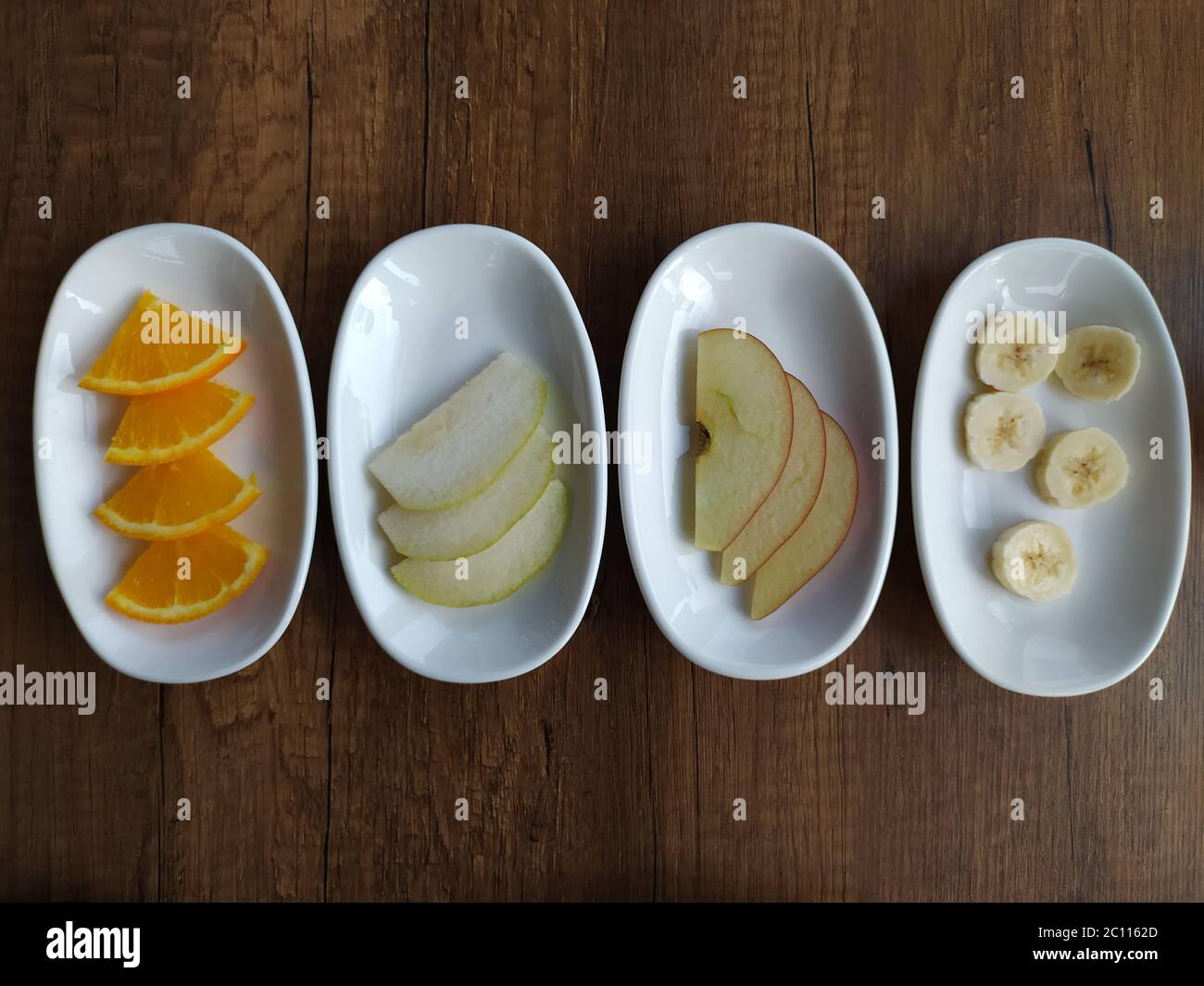 fruit platter with sliced fruit Stock Photo - Alamy