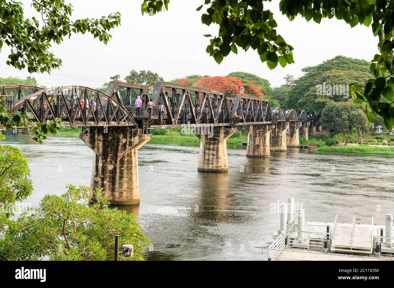 Bridge over the River Kwai Stock Photo - Alamy