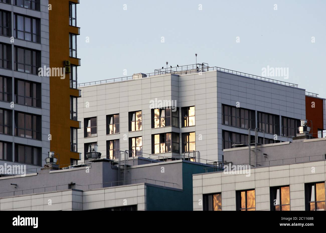 windows office building for background Stock Photo - Alamy