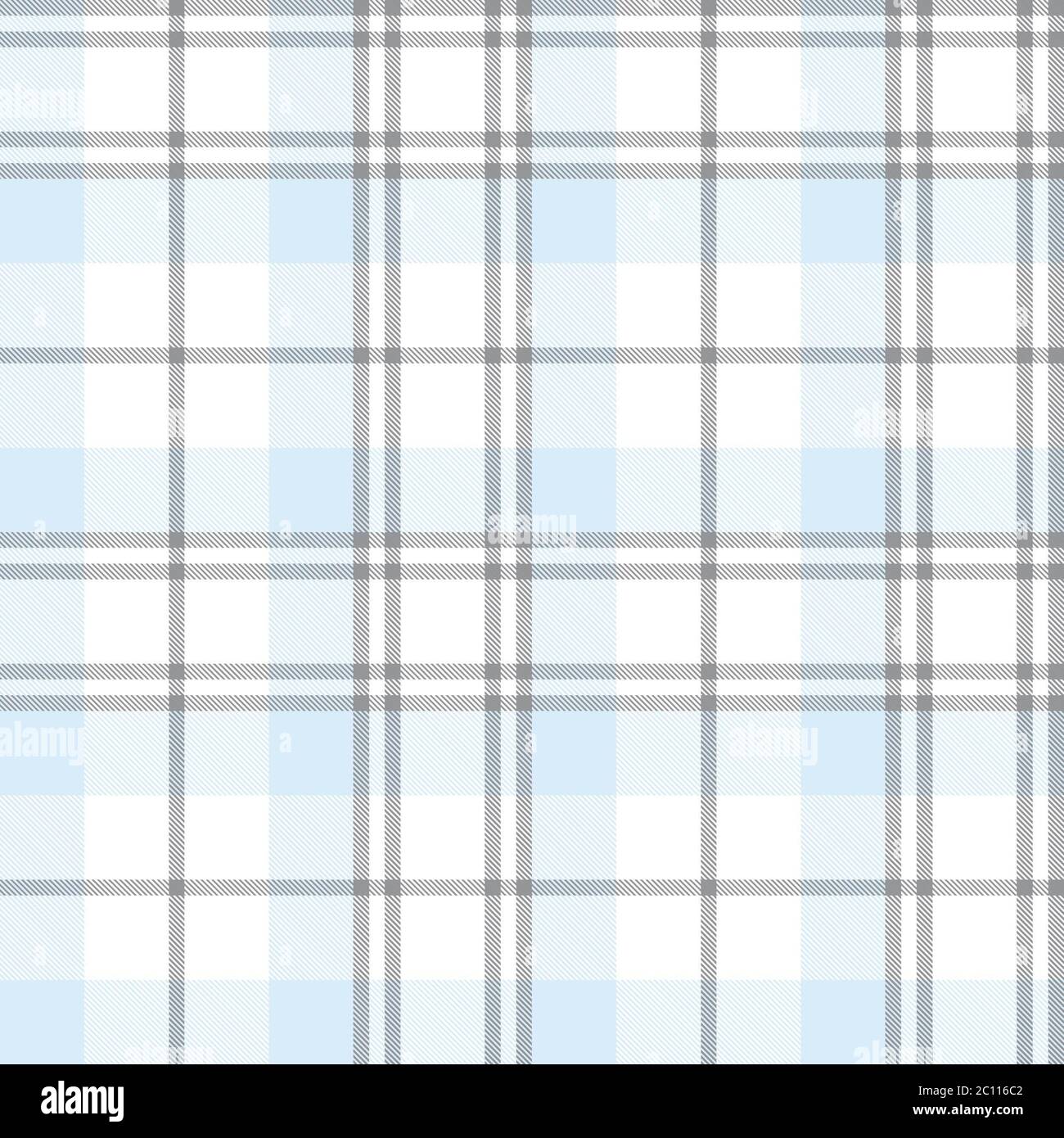 Sky blue Plaid, checkered, tartan seamless pattern suitable for fashion ...