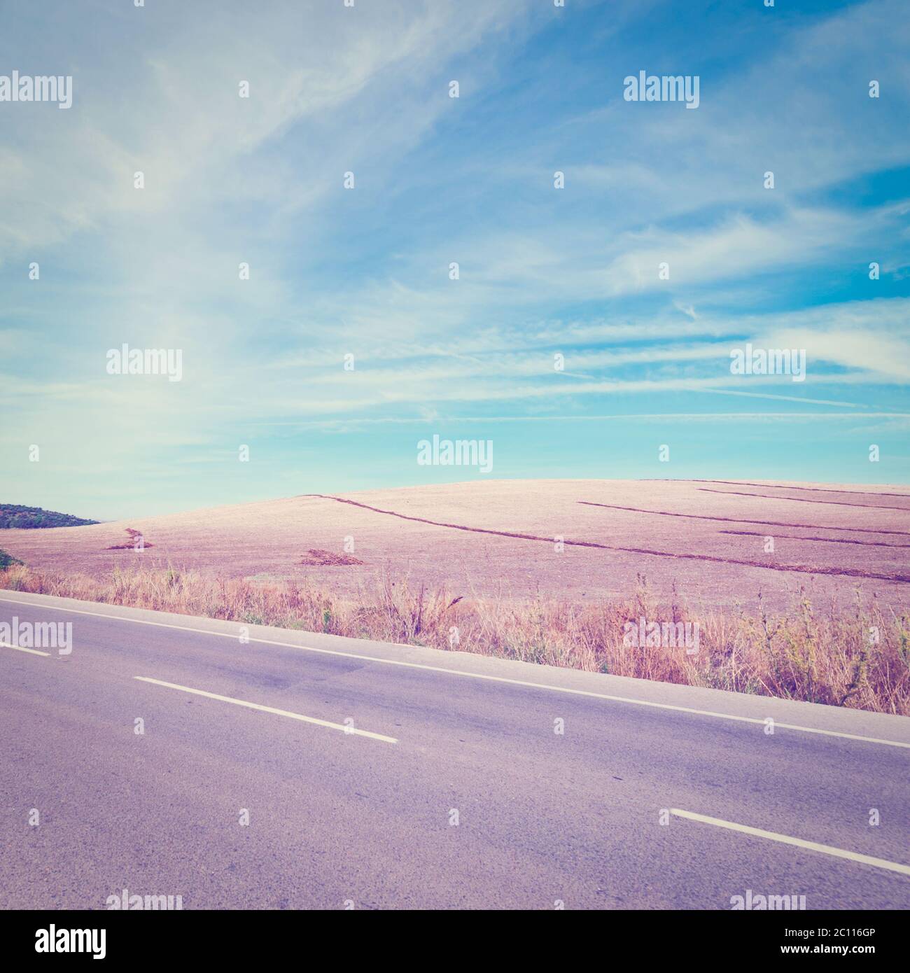 Winding b road hi-res stock photography and images - Alamy