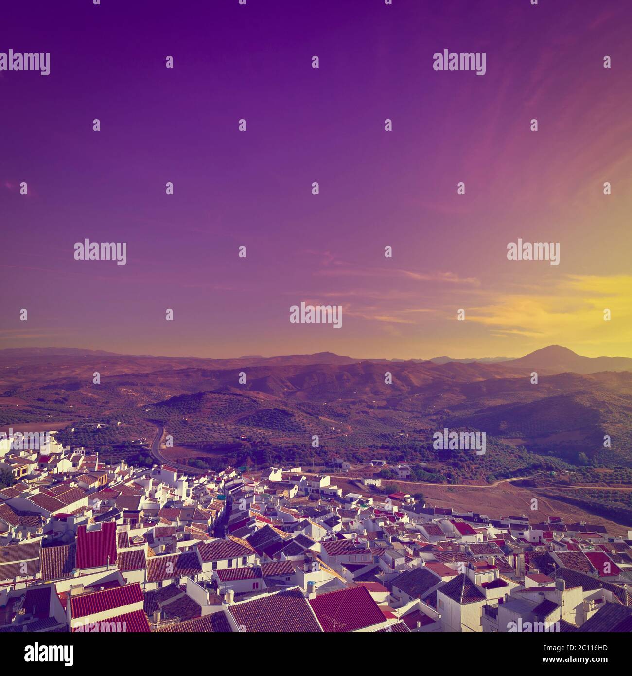 Rural spanish town hi-res stock photography and images - Alamy