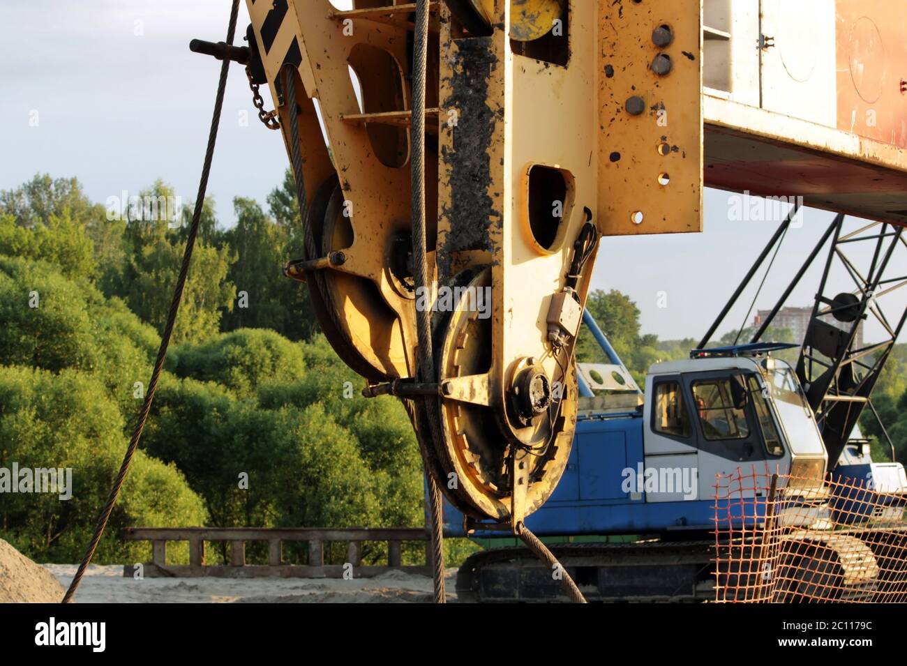 Construction Crane Pulley