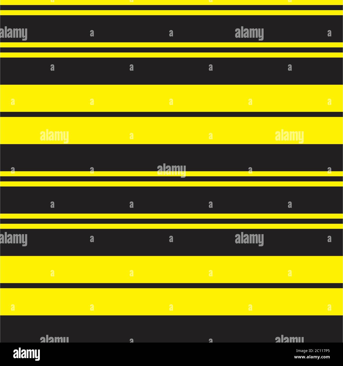 Yellow Horizontal striped seamless pattern background suitable for ...