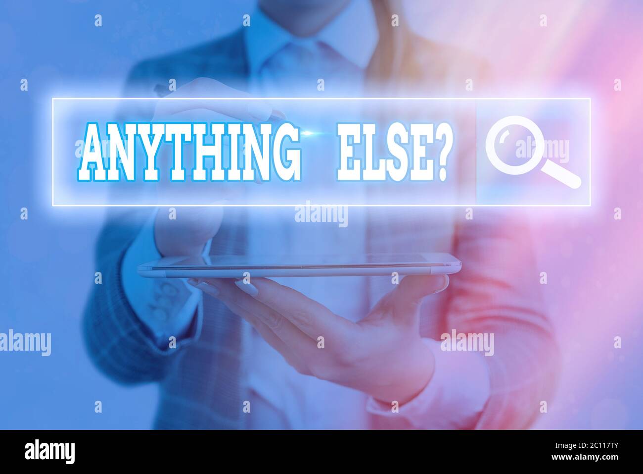 Handwriting text writing Anything Else Question. Conceptual photo ...
