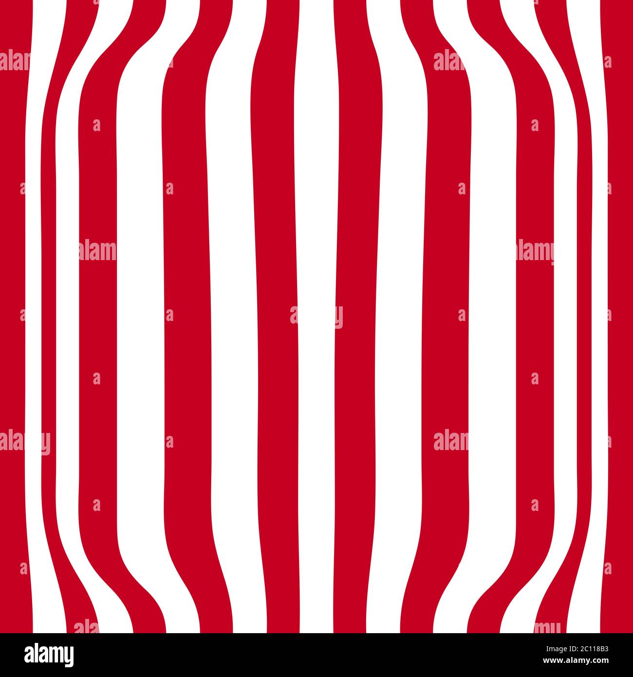 Striped abstract background. red and white zebra print. illustration ...
