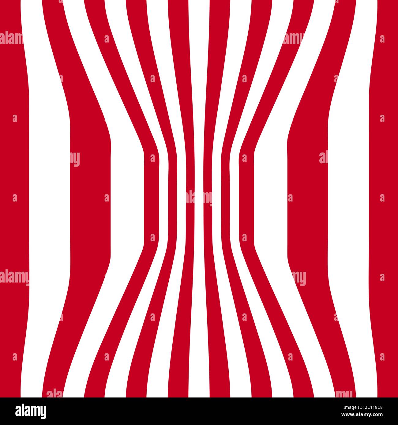 Striped abstract background. red and white zebra print. illustration ...