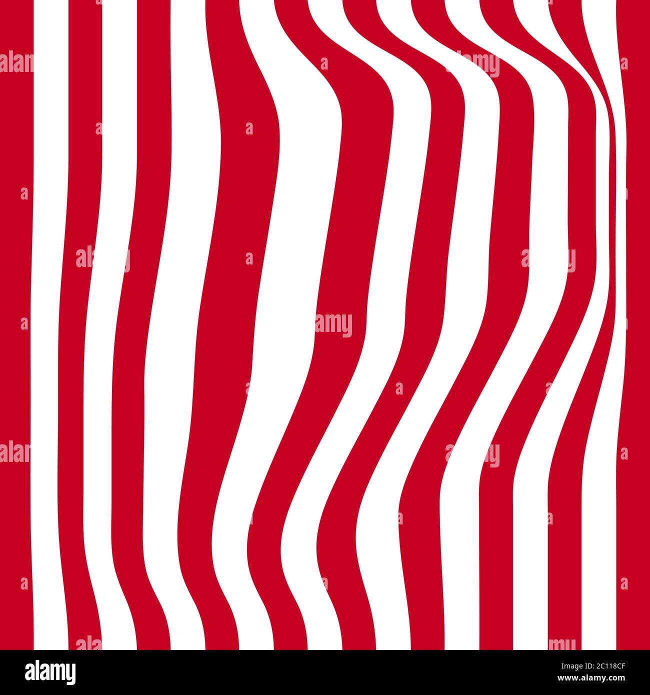 Striped abstract background. red and white zebra print. illustration ...