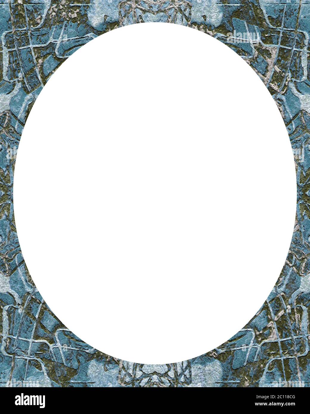 White Background with Decorated Borders Stock Photo - Alamy