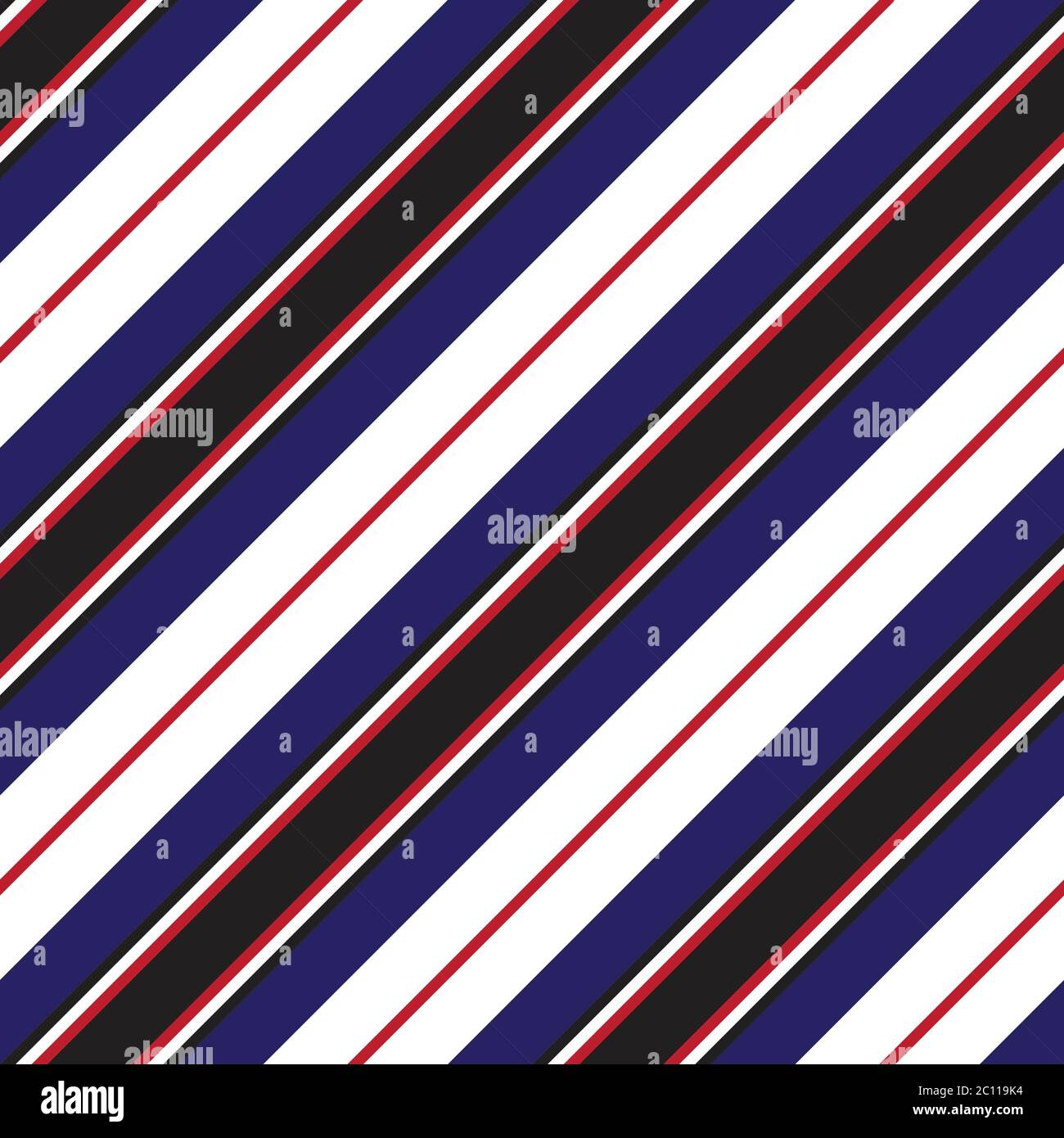 Red and Blue diagonal striped seamless pattern background suitable for ...