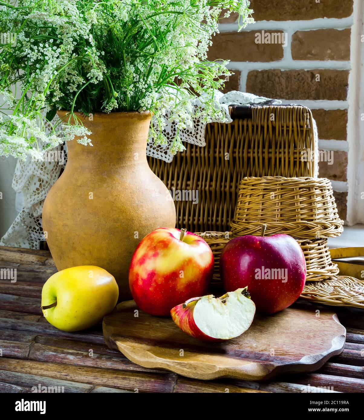 Natural products vegetables fruits hi-res stock photography and images ...