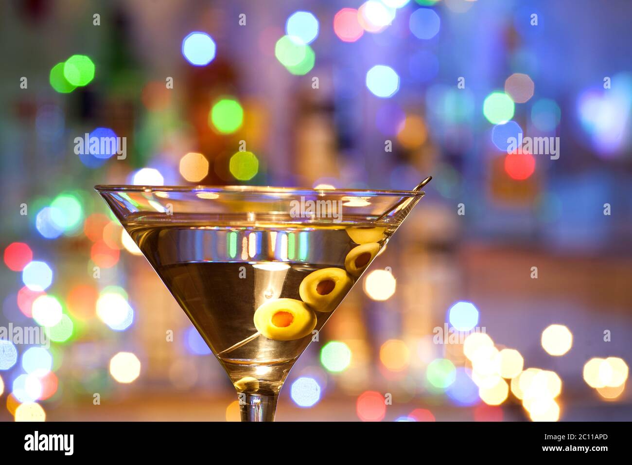 Glass of a martini coctail Stock Photo - Alamy