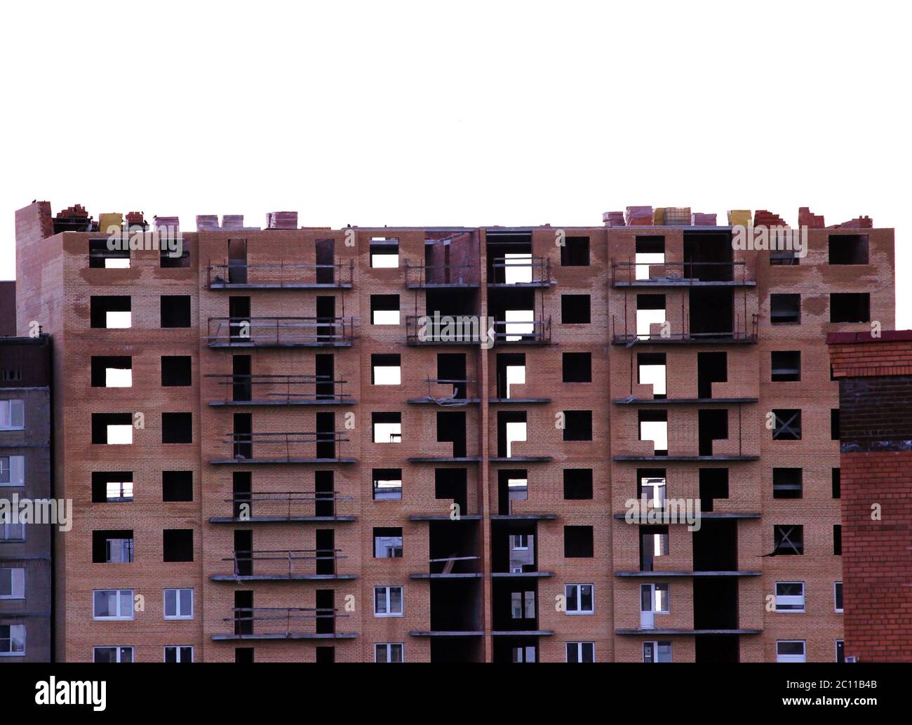 Abandoned unfinished building hi-res stock photography and images - Alamy