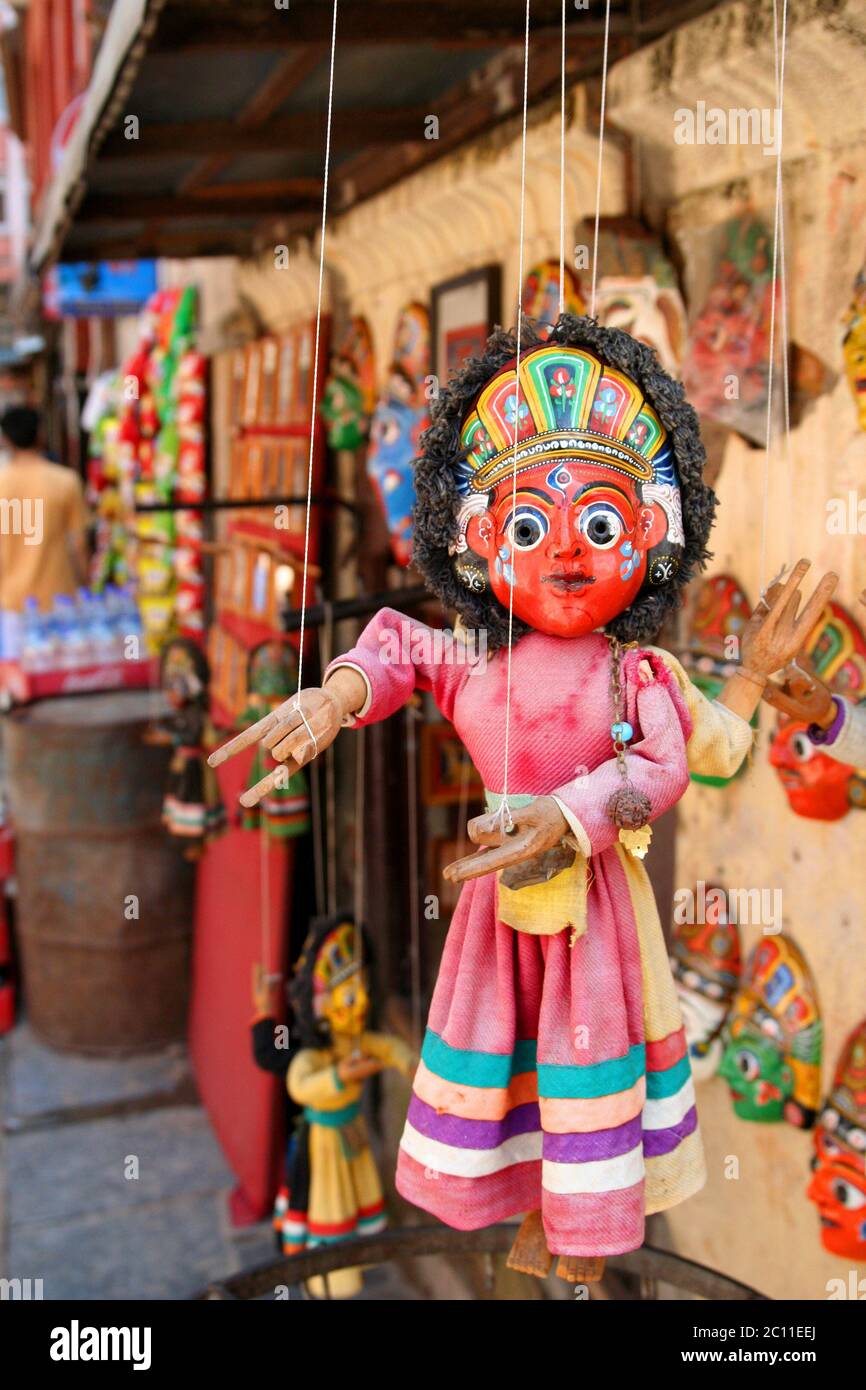 Nepalese puppet hi-res stock photography and images - Alamy